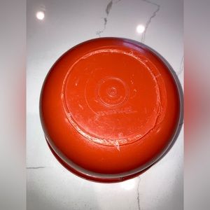 Tupperware | Kitchen | Tupperware Burnt Orange Round Circle Plastic ...